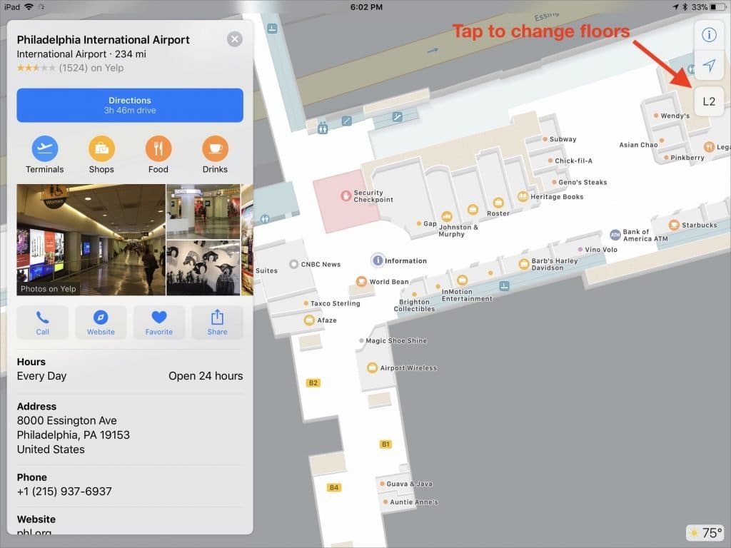 Find Your Way around Airports and Malls with the Maps App - MacTech ...